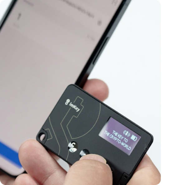 imKey Pro Hardware Wallet for Crypto Assets ｜imKey invested by imToken