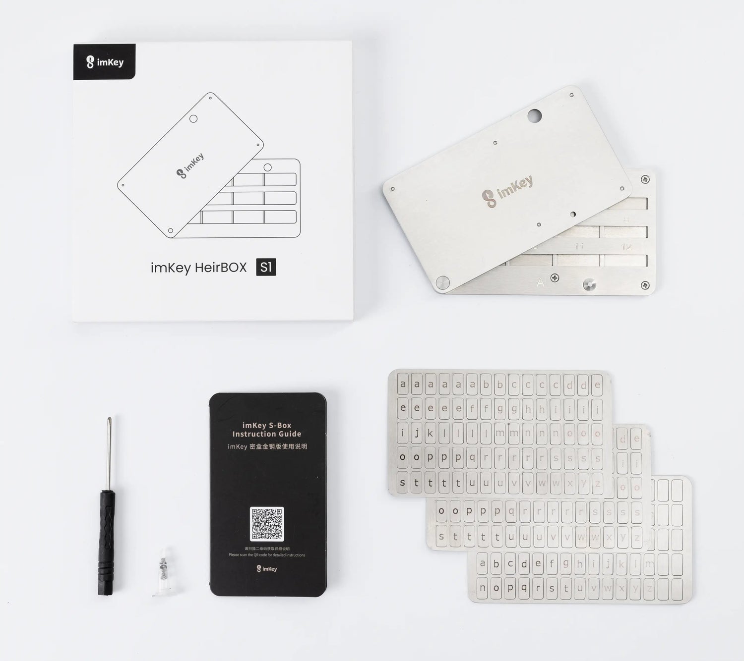 imKey HeirBOX S1 Crypto Seed Phrase Storage｜imKey hardware wallet